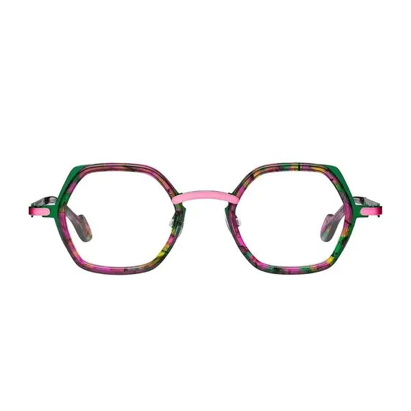 MATTTEW Acetate And Titanium Frame - Green
