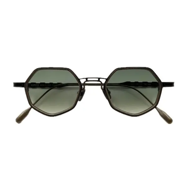 CAPOTE EYEWEAR Geometric Sunglasses With Double Nose Bridge