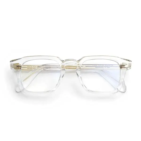 CUTLER AND GROSS Square Frame Eyeglasses - Transparent