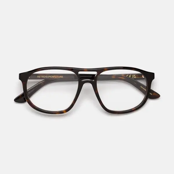 RETROSUPERFUTURE Havana Eyeglasses - Brown