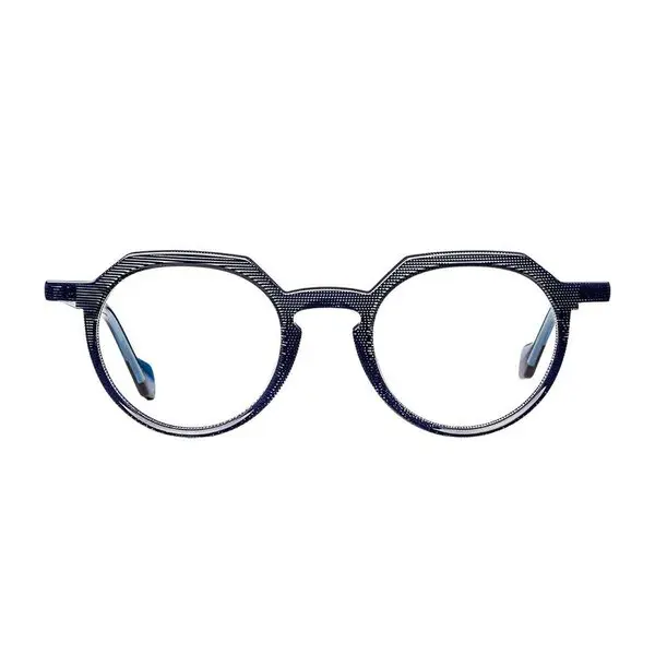 MATTTEW Hylo Round Frame Eyeglasses - Black