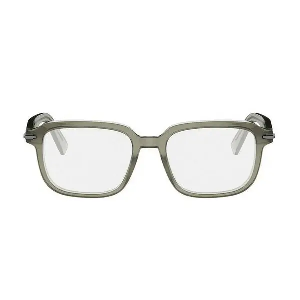Dior Diorblacksuit Square Frame Eyeglasses - Green