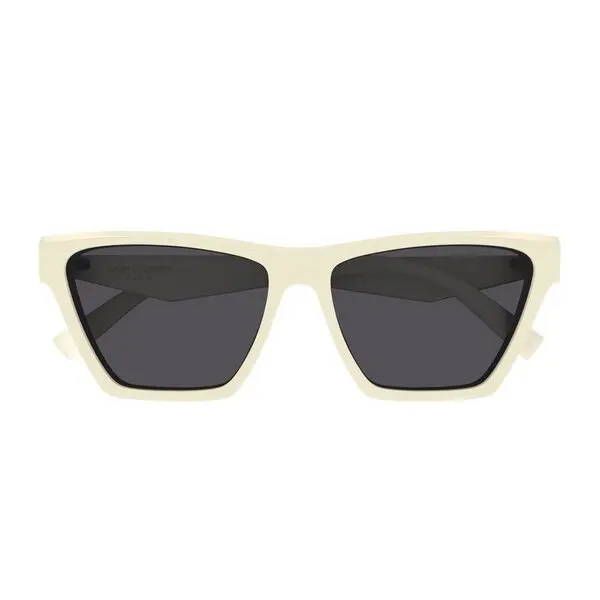 Saint Laurent Monogram Cat-eye Sunglasses - Ivory