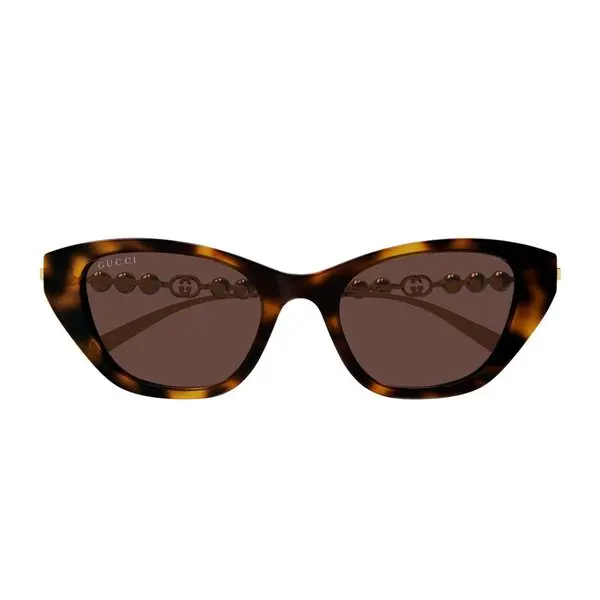Gucci Gg1968s Linea Emblem Sunglasses - Havana