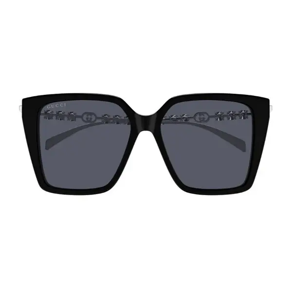 Gucci Linea Emblem Sunglasses - Black