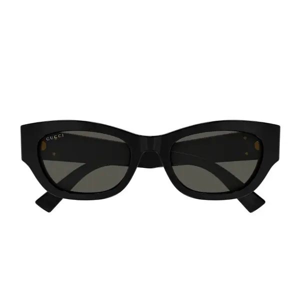 Gucci Sunglasses With Double G Logo - Black
