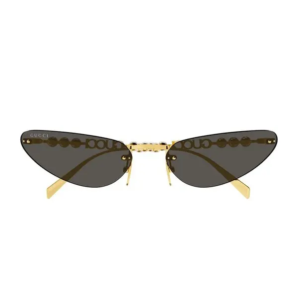 Gucci Linea Name Of Brand Gg1920s Sunglasses - Gold