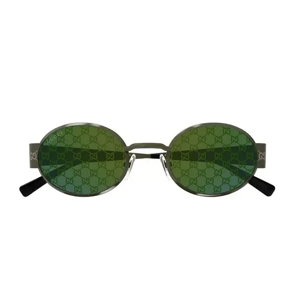 Gucci Linea Sign Sunglasses - Green