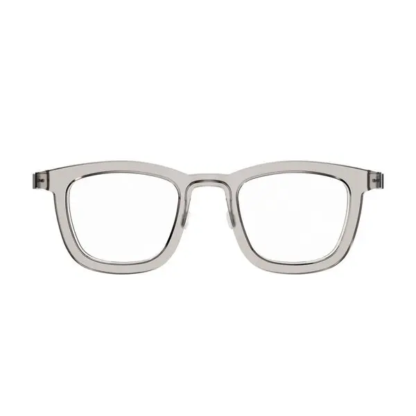 LINDBERG Acetanium Square Frame Eyeglasses - Gray