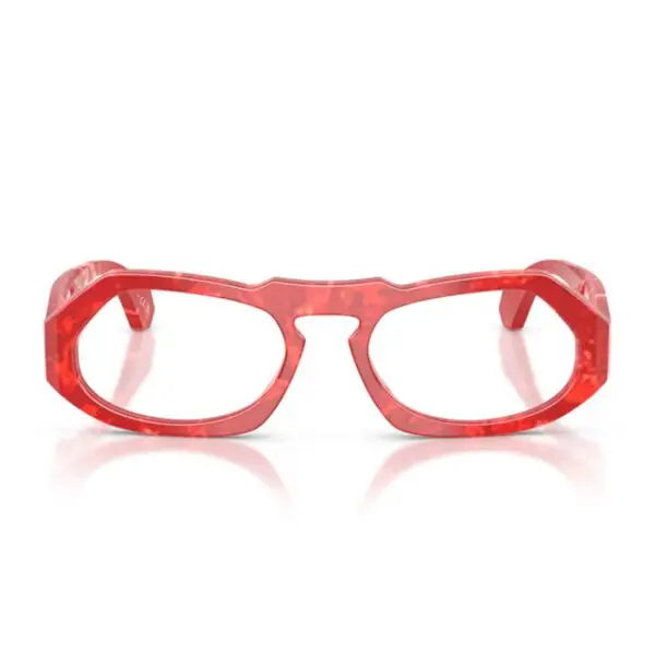 ALAIN MIKLI Full Rim Optical Frame - Red