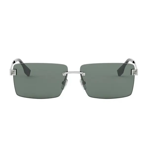 Fendi Sky Rimless Sunglasses - Silver