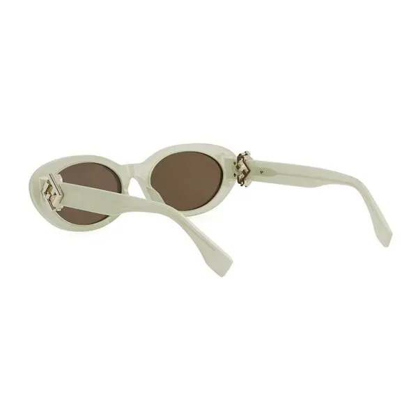 Fendi Ff Diamonds Oval Sunglasses