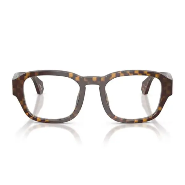 ALAIN MIKLI Full Rim Square Eyeglasses - Havana