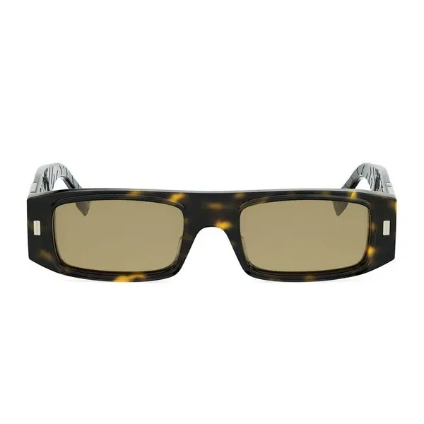 Fendi Ff Squared Sunglasses - Havana