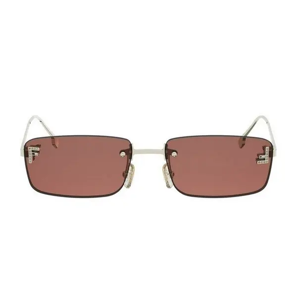Fendi First Crystal Sunglasses - Gold