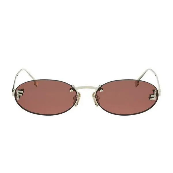 Fendi First Crystal Sunglasses - Gold