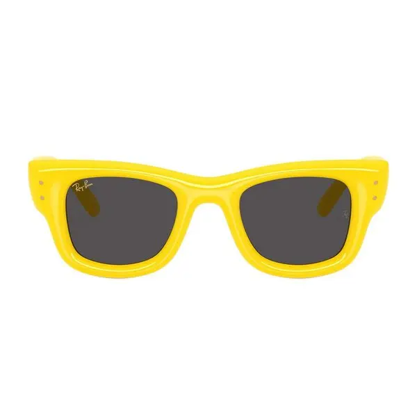 RAY BAN Ray-ban Wayfarer Puffer Sunglasses - Yellow