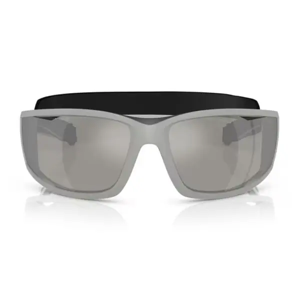 Prada Wraparound Sunglasses - Steel Gray