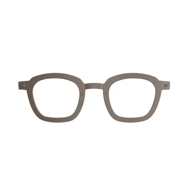 LINDBERG Eyeglasses Square Frame - Brown