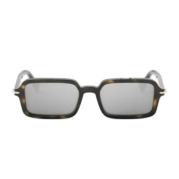 Fendi Selleria Rectangle Sunglasses - Havana