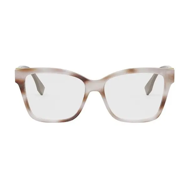 Fendi Ff Diamonds Butterfly Eyeglasses - Pink
