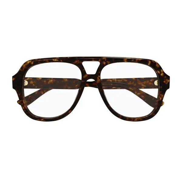 Chloé Oversized Aviator Eyeglasses - Havana