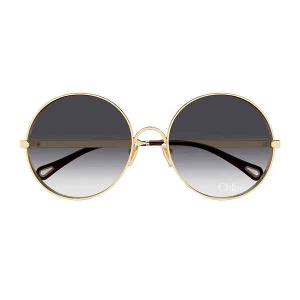 Chloé Round Frame Sunglasses - Gold