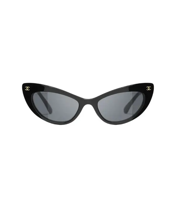 Chanel Cat Eye Sunglasses - Black