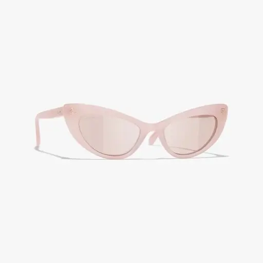 Chanel Cat Eye Sunglasses - Pale Pink