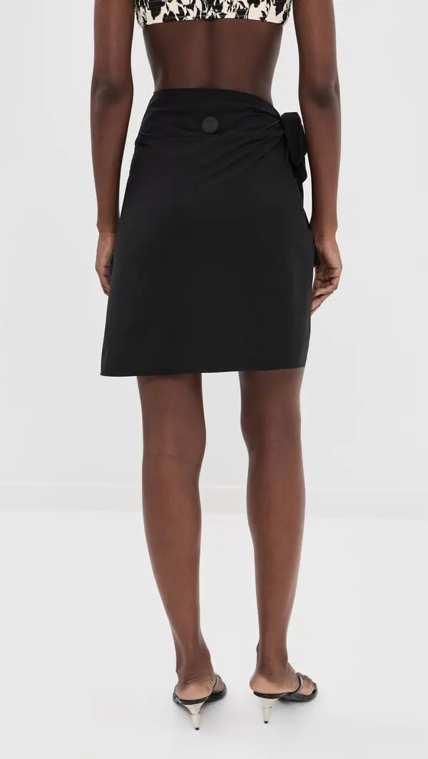 Hunza G Short Sarong - Black
