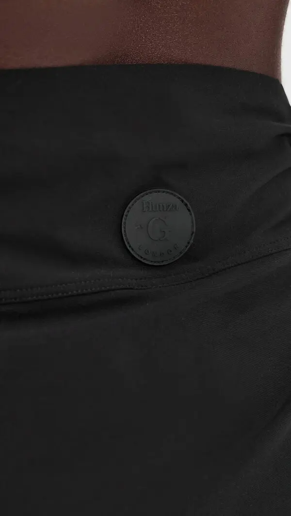 Hunza G Short Sarong - Black
