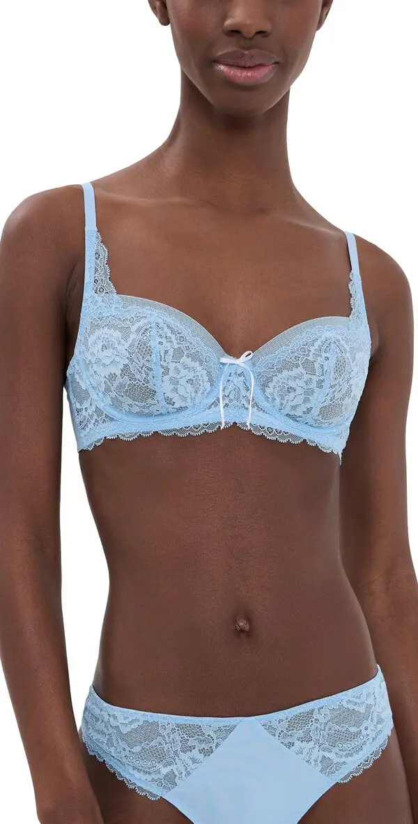 SKARLETT BLUE Minx Balconette Bra - Blue Moon
