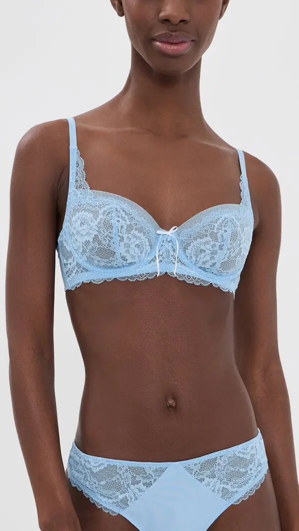 SKARLETT BLUE Minx Balconette Bra - Blue Moon