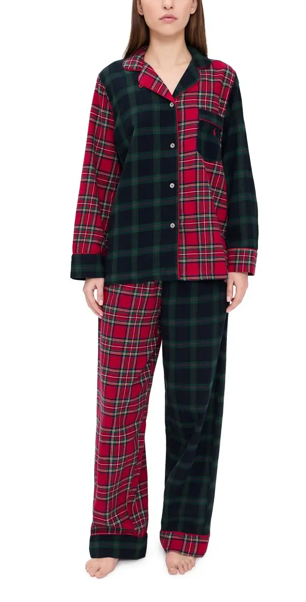 Polo Ralph Lauren Madison Pajama Set - Black Watch/stuart