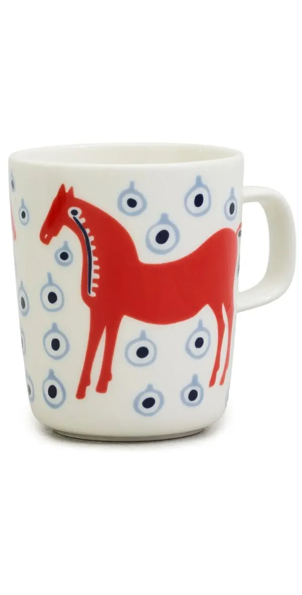 Marimekko Oiva Musta Tamma Mug