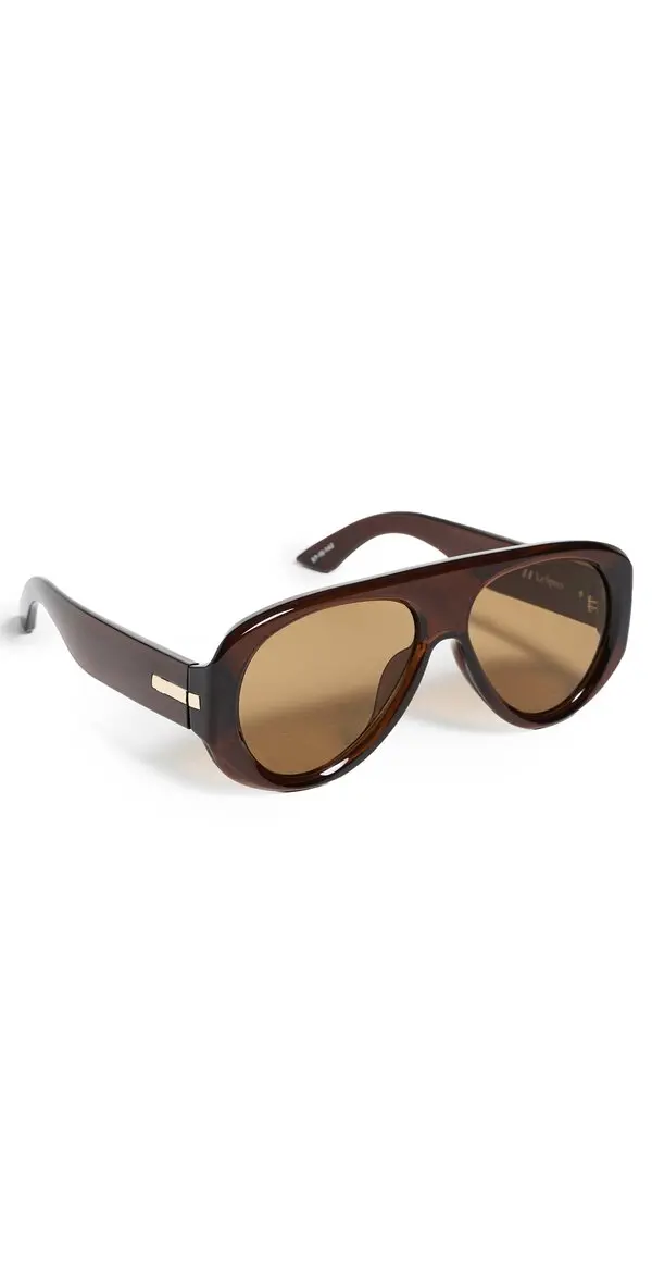 Le Specs Dream Boat Aviator Sunglasses - Cocoa