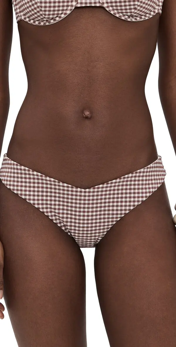 Onia Chiara Bikini Bottoms - Cappuccino/egret