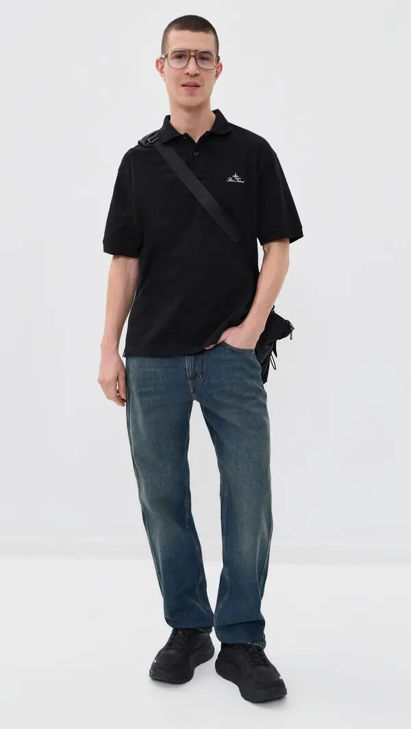 Stone Island Relaxed Pique Polo