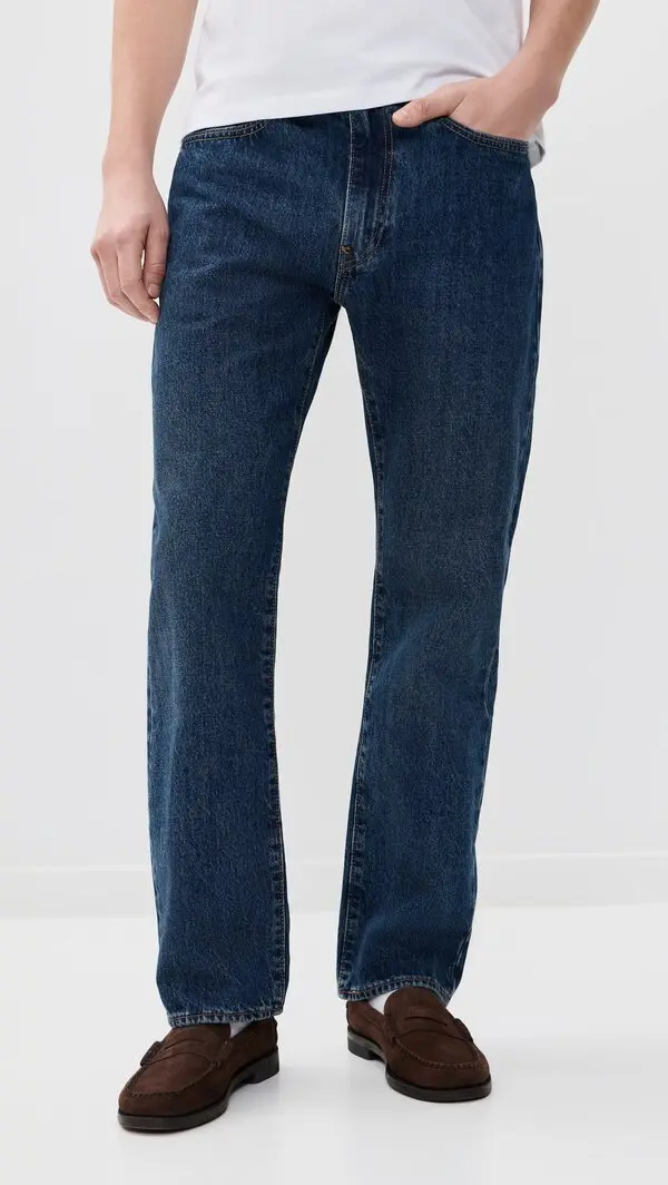 LEVI'S 555 Relaxed Straight Jeans - Check The Score