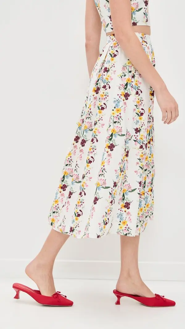 AZLEE Sheridan Pleated Skirt