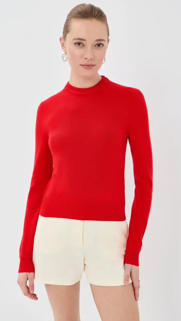 JIL SANDER Crew Neck Long Sleeve Sweater