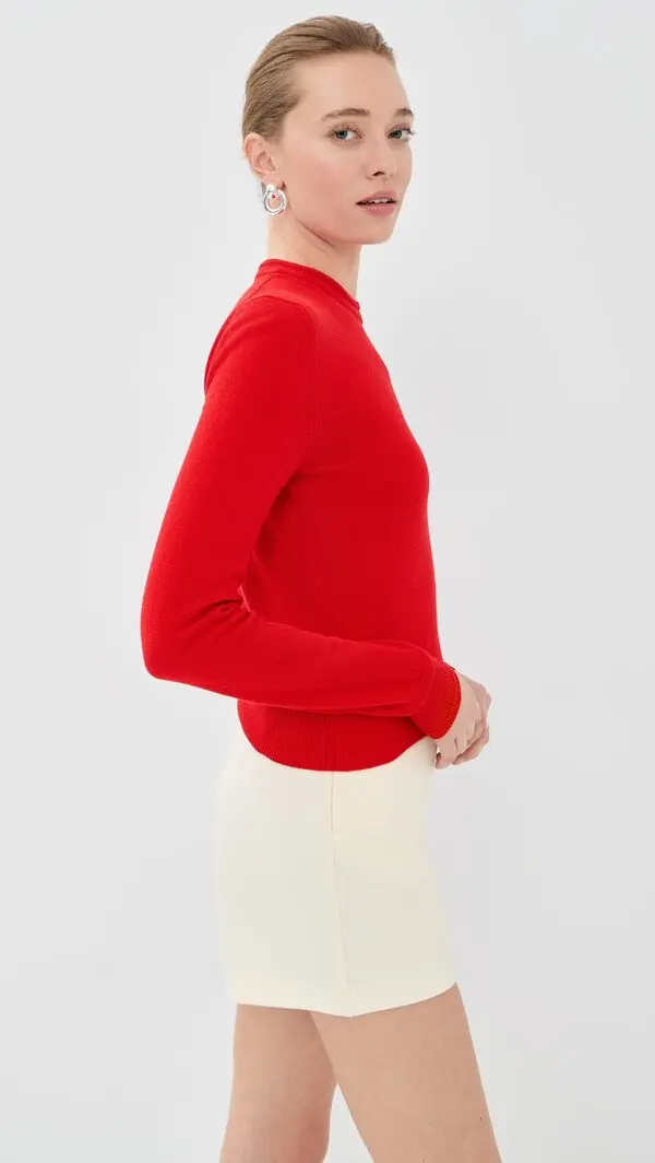 JIL SANDER Crew Neck Long Sleeve Sweater