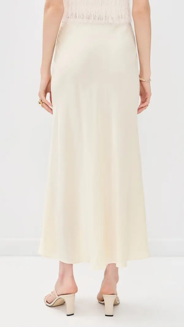 Bec & Bridge Silk Bias Maxi Skirt