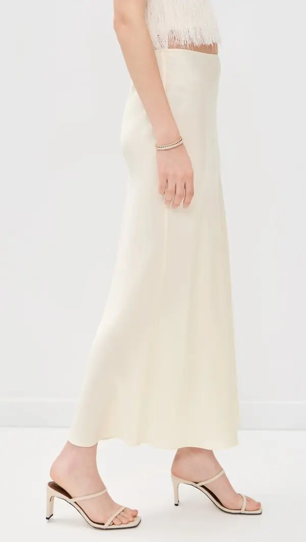 Bec & Bridge Silk Bias Maxi Skirt