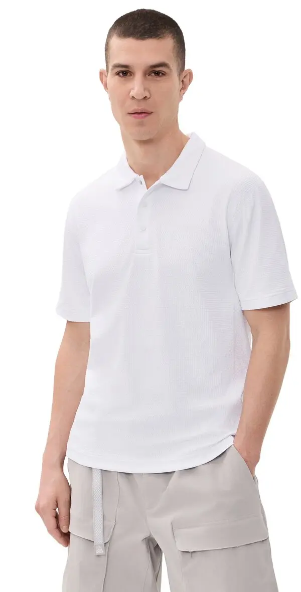 Reigning Champ Solotex Mesh Tiebreak Standard Polo