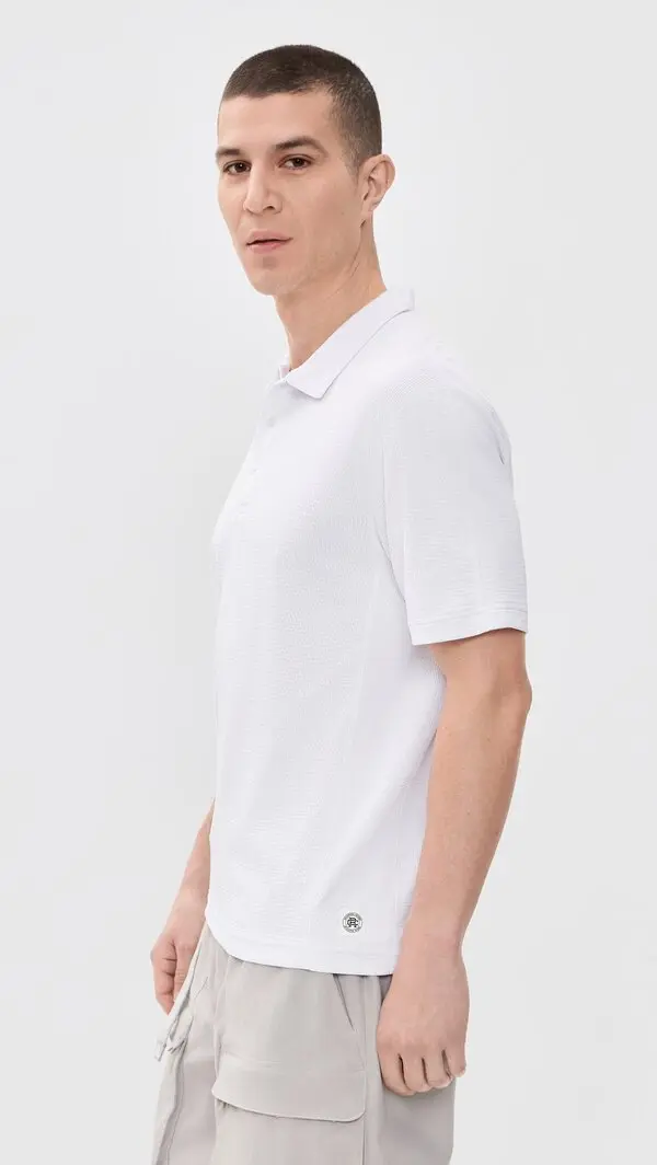 Reigning Champ Solotex Mesh Tiebreak Standard Polo
