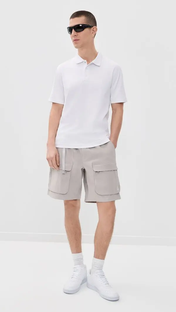 Reigning Champ Solotex Mesh Tiebreak Standard Polo