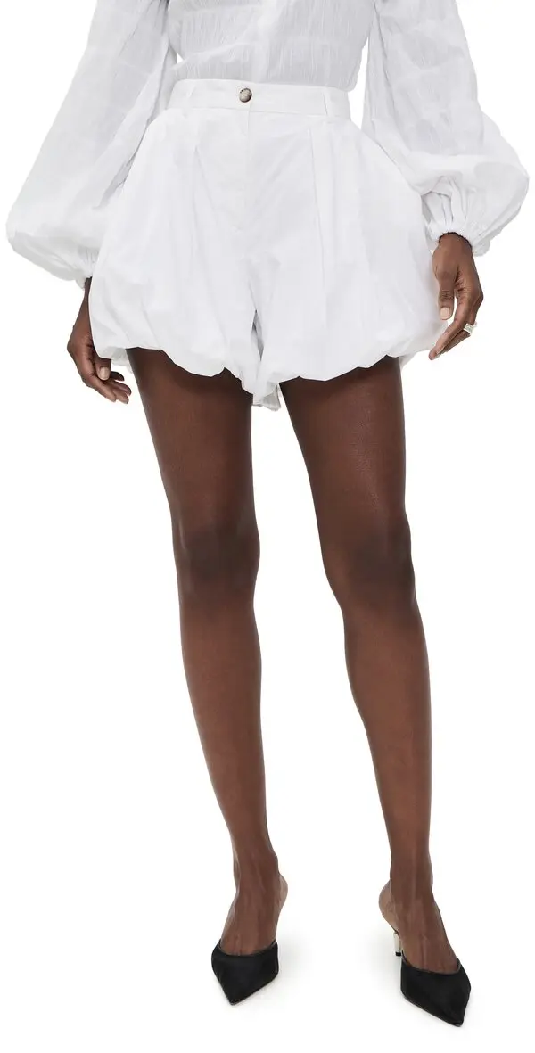 THE LATEST Dafne Poplin Fermo Shorts