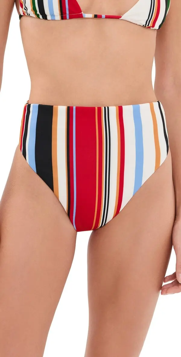 CALA DE LA CRUZ Lulu Bikini Bottoms - Roman