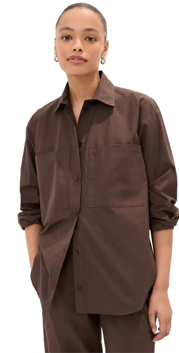 LE BOP Poplin Button-down Shirt